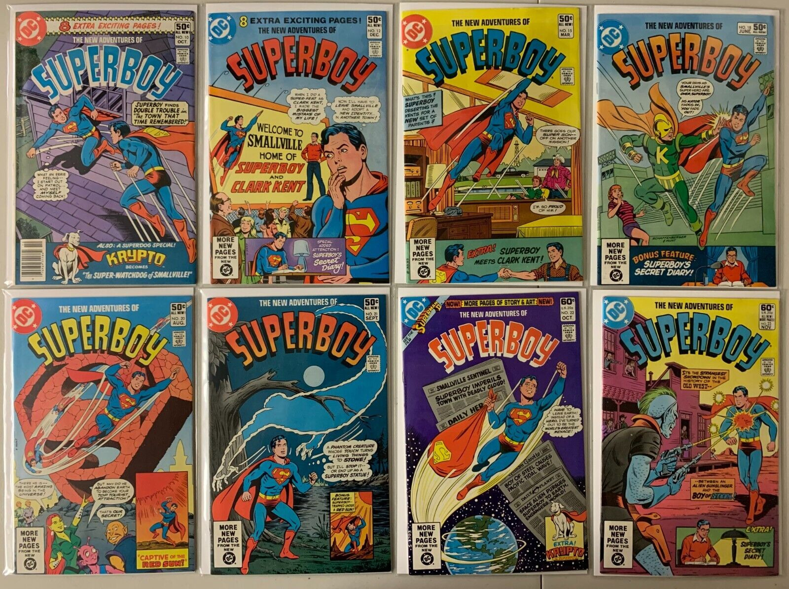 New Adventures of Superboy lot #1-27 18 diff 8.0 VF (1980-82) | Comic ...