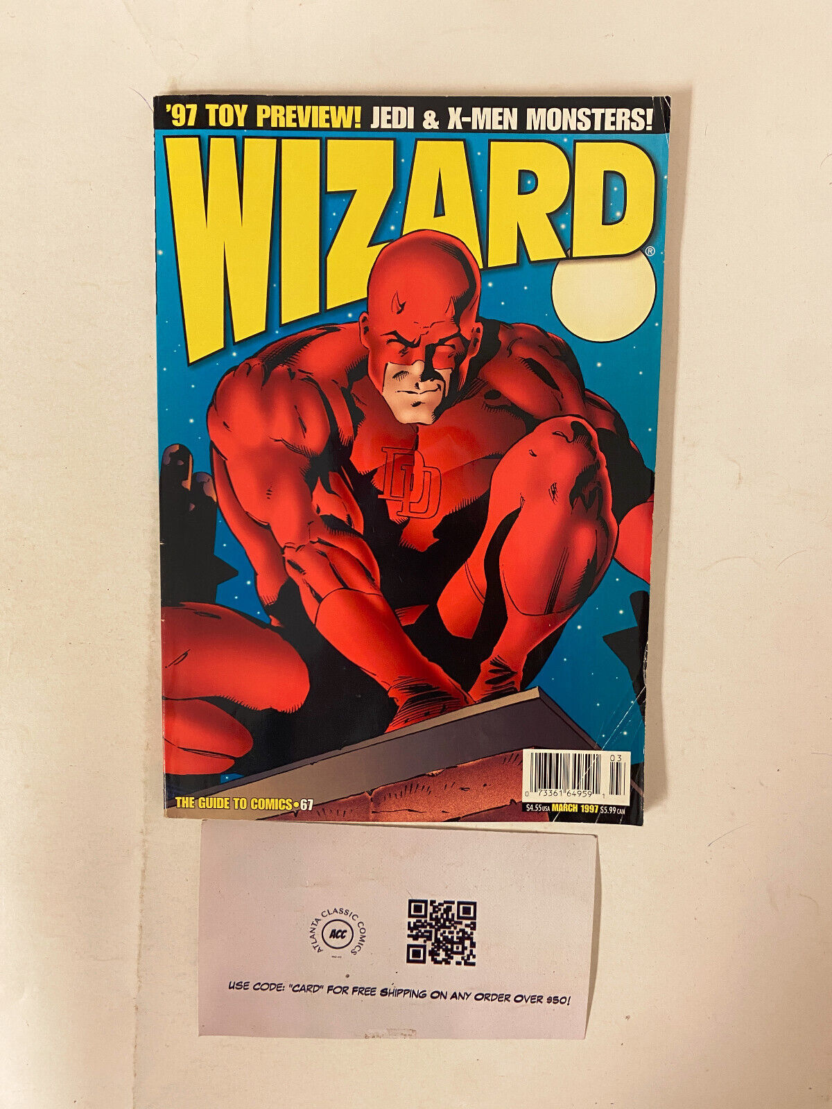 Wizard Magazine #67 VF Wizard Comic Book Marvel DC Image Valiant Boom ...
