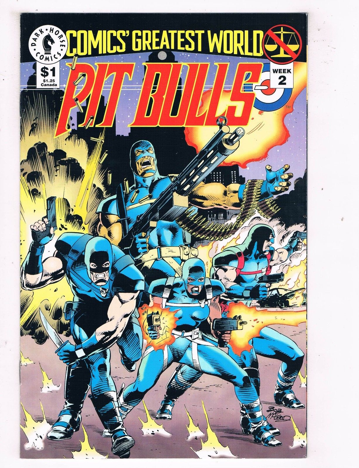 Comics Greatest World: Pit Bulls #2 VF Dark Horse Comics Comic Book ...