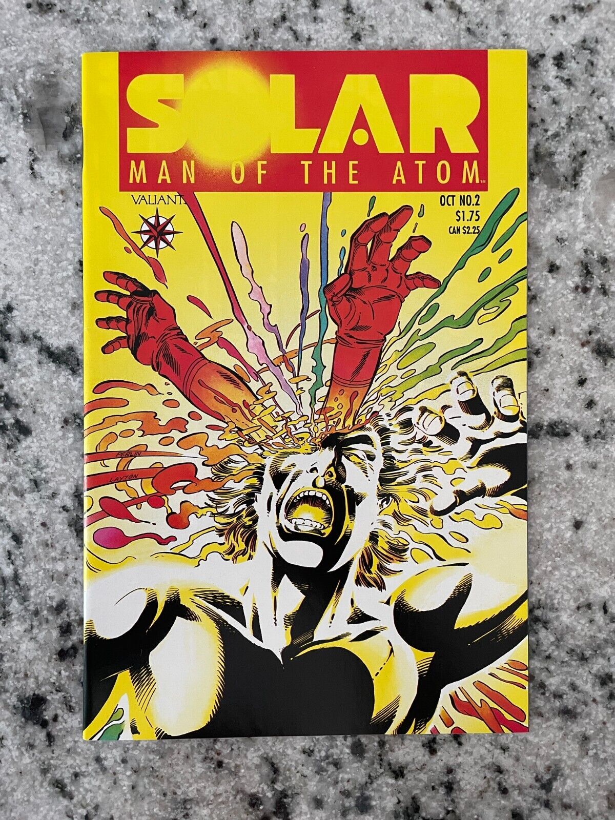 Solar Man Of The Atom #2 NM Valiant Comic Book Barry Smith Series Pre ...