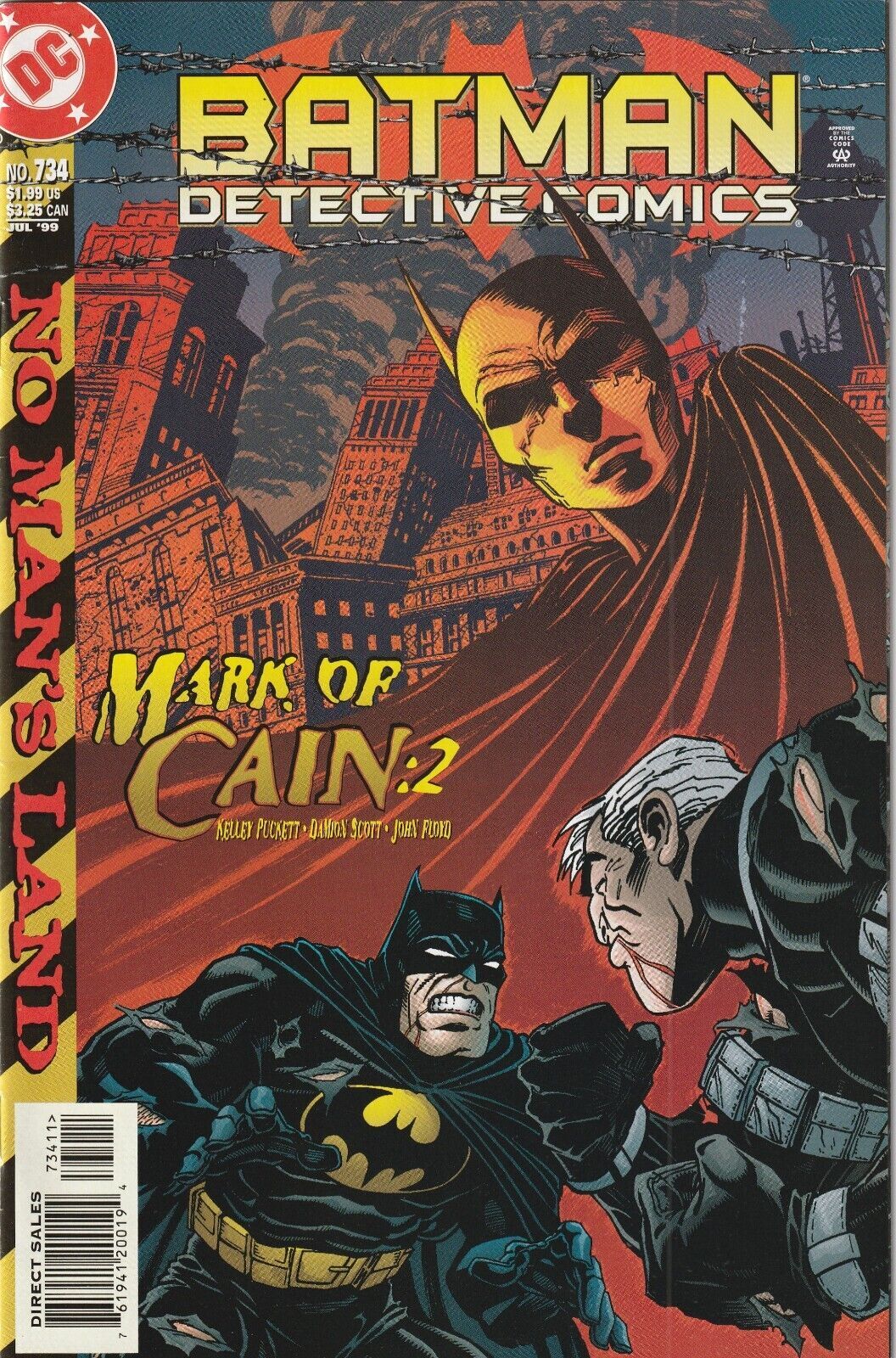 Batman Detective Comics # 734 Cover A VF+ DC 1999 2nd App Of Cassandra ...