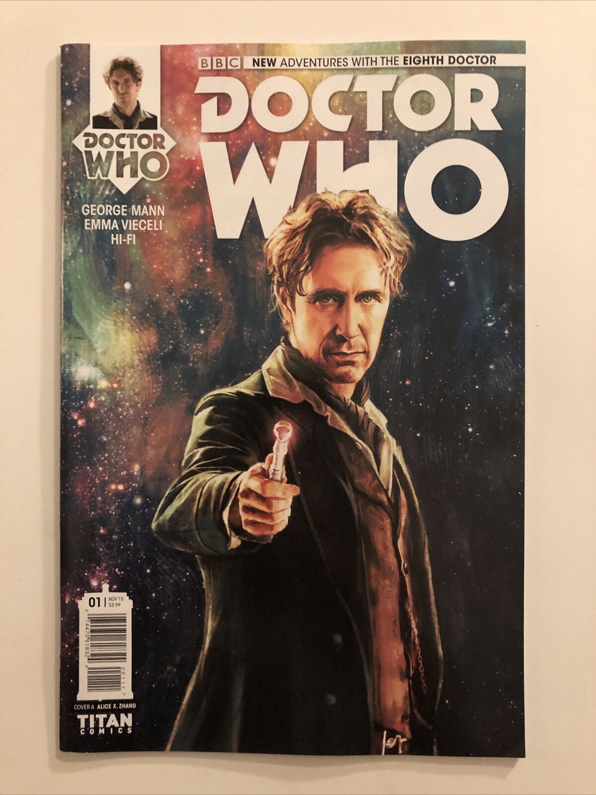 Doctor Who: The Eighth Doctor # 1 A + B (Nov 2015 Titan) Photo ...
