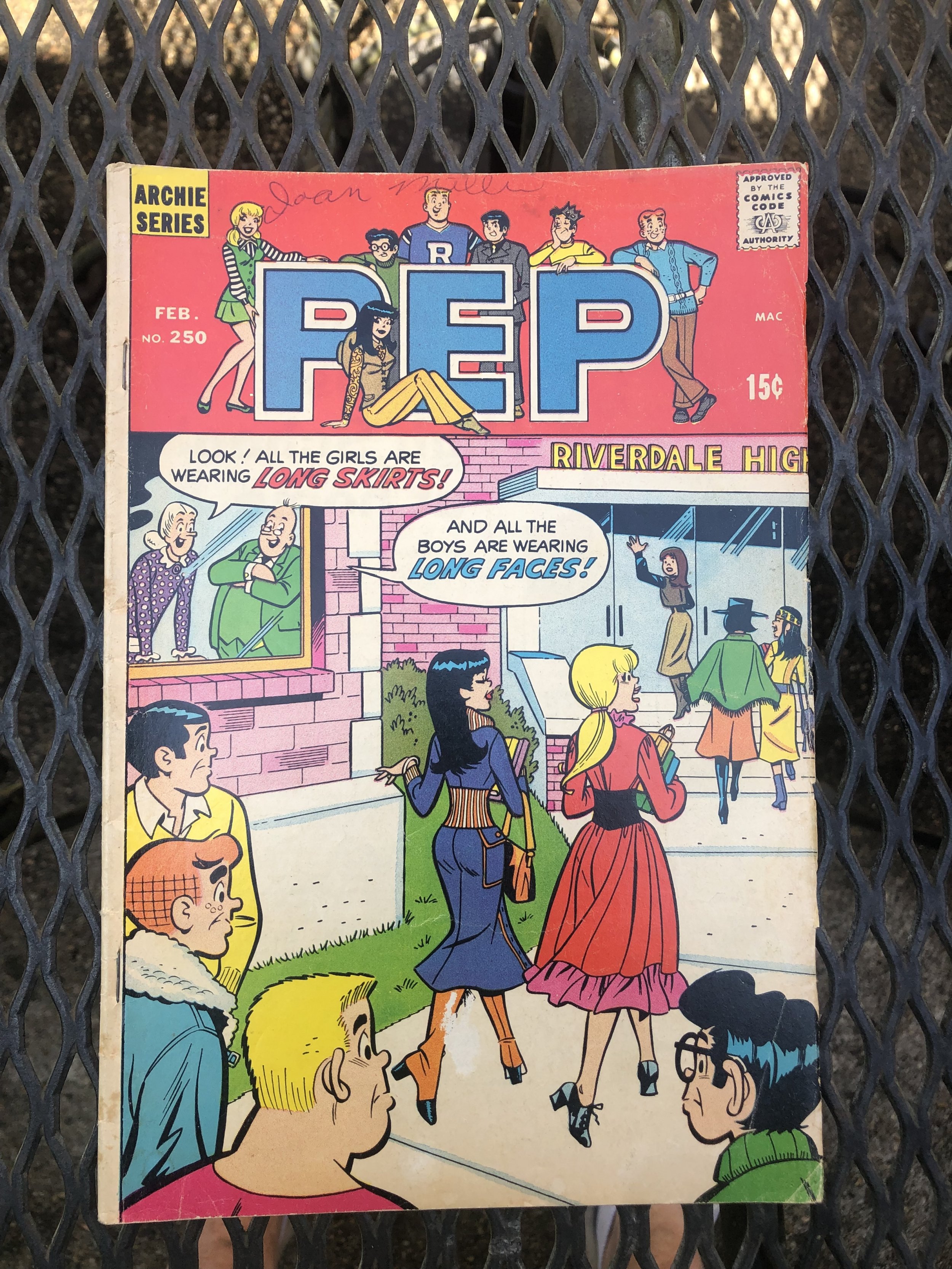 Pep Comics #250 (1971) | Comic Books - Bronze Age, Archie Comics / HipComic