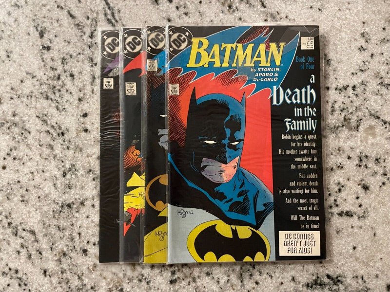 Lot Of 4 Batman Comic Books # 426 427 428 429 NM Death In The Family ...