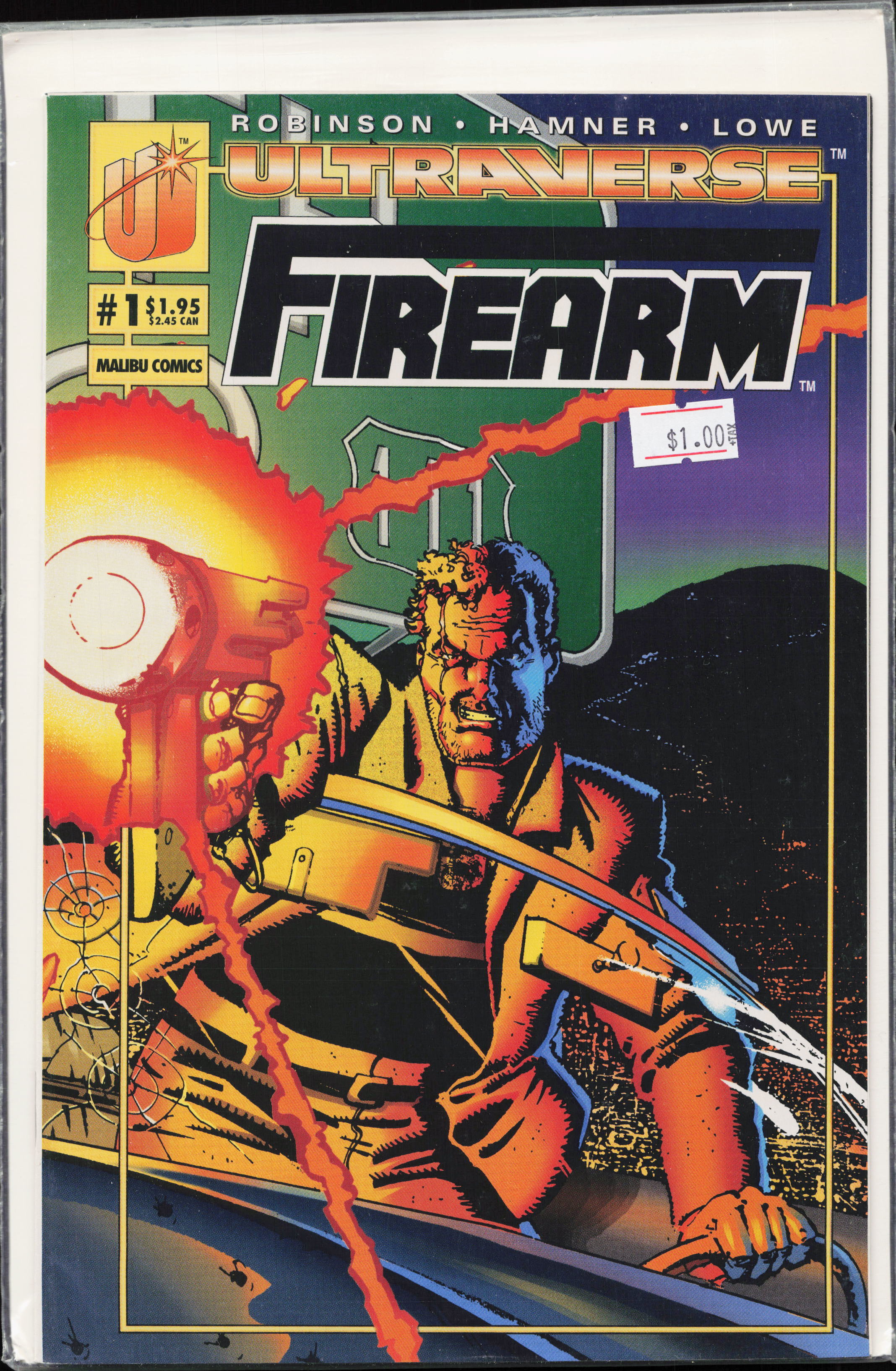 Firearm #1 (1993) | Comic Books - Modern Age, Malibu, Superhero / HipComic