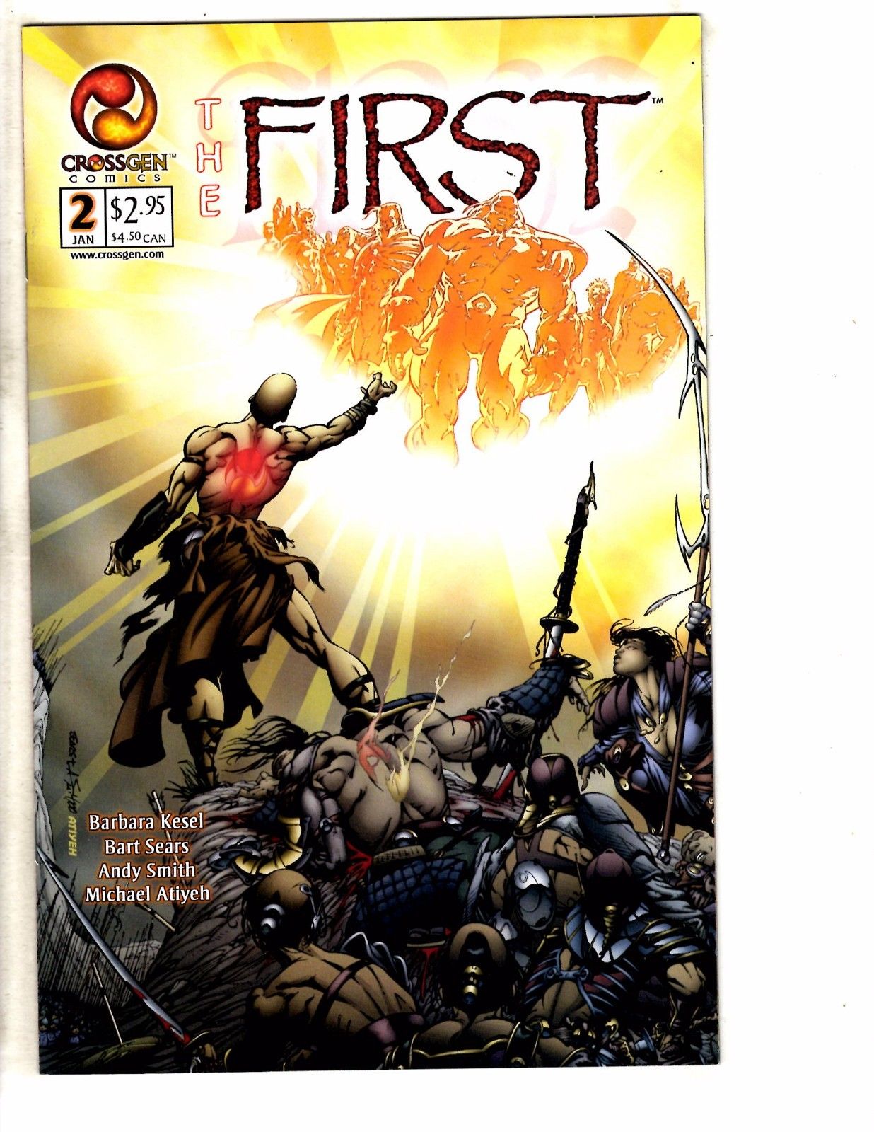 Lot Of 8 The First Crossgen Comic Books # 1 2 4 5 7 9 10 11 Bart Sears ...