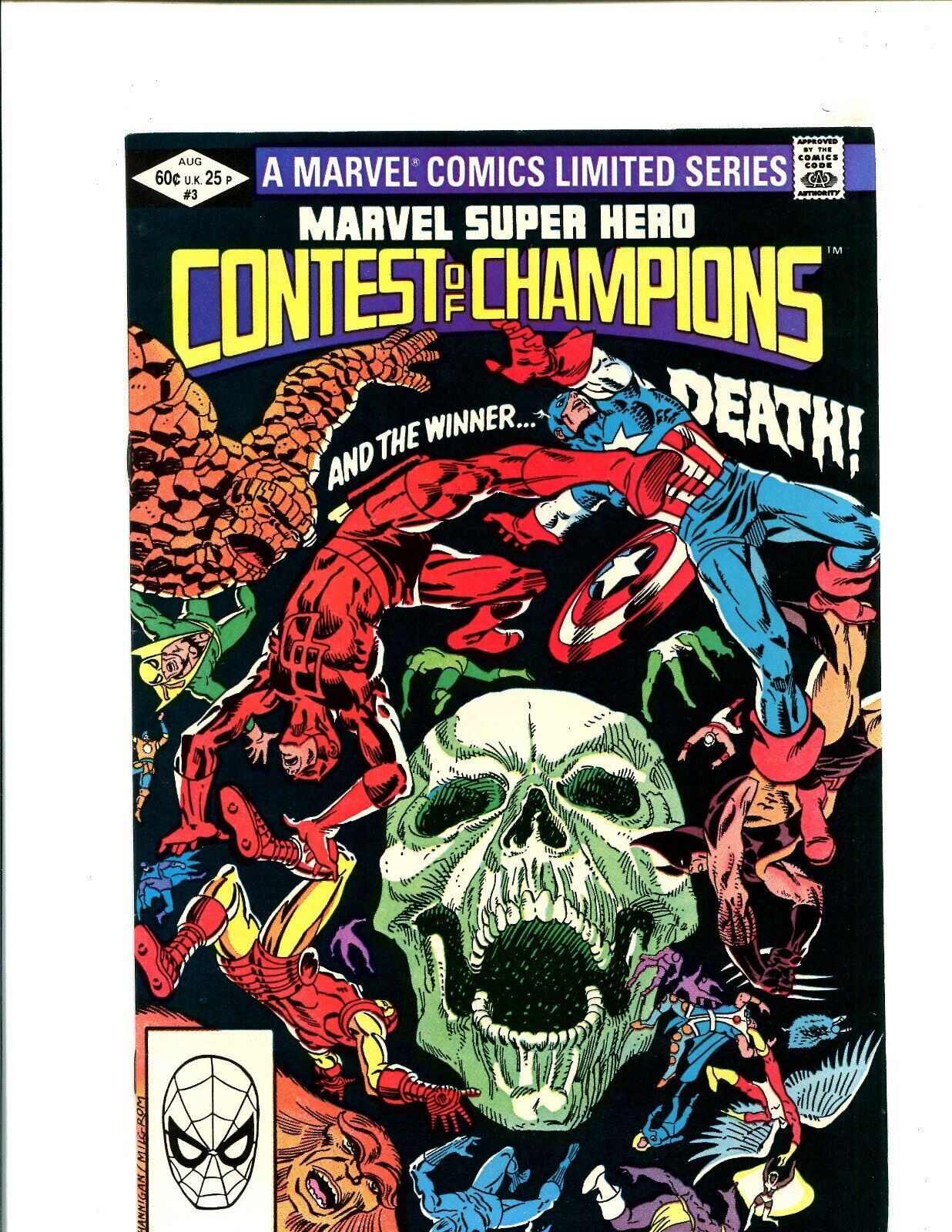 Marvel Super Heroes #3 - Contest Of Champions! (9.2 OB) 1982 | Comic ...