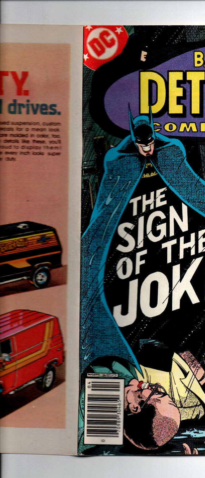 Detective Comics #476 newsstand - Batman - Joker - Marshal Rogers ...