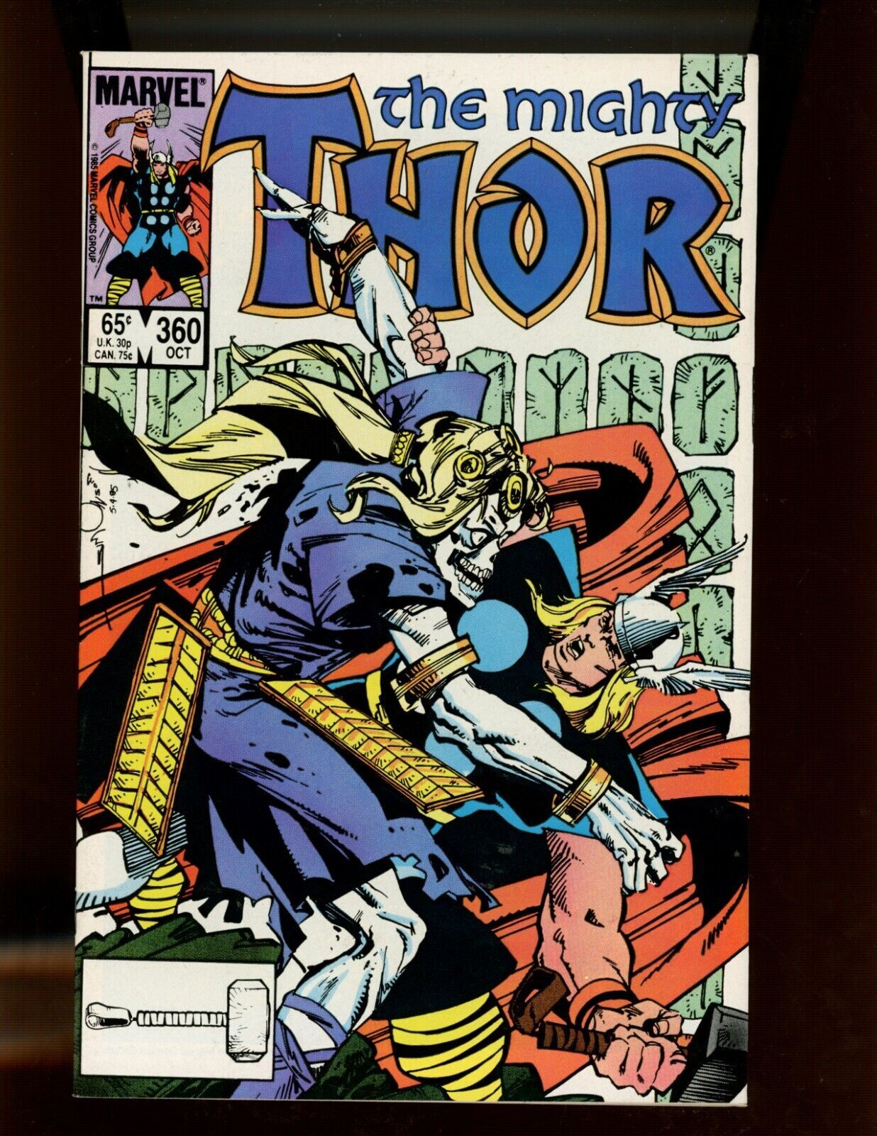 Thor #360 - Walter Simonson Cover Art and Story. (9.2 OB) 1985 | Comic ...