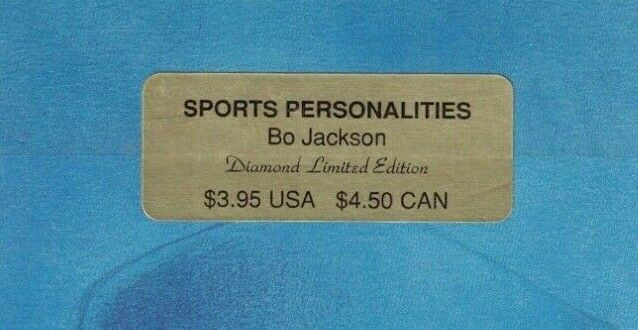 Sports Personalities #1 VF/NM bo jackson biography - diamond limited ...