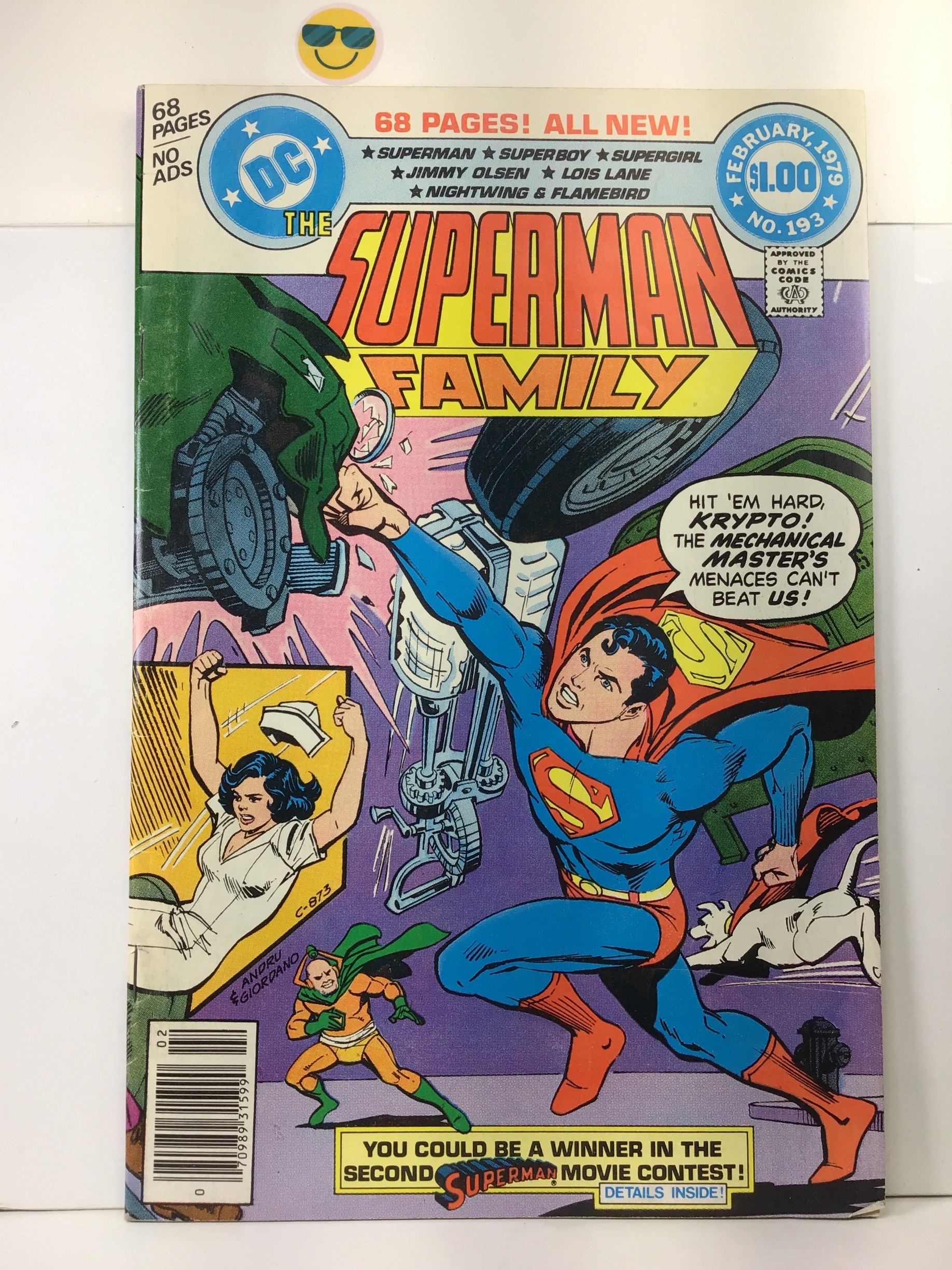 The Superman Family #193 (1979) Supergirl, Krypto , Lois Lane | Comic Books - Bronze Age, DC ...
