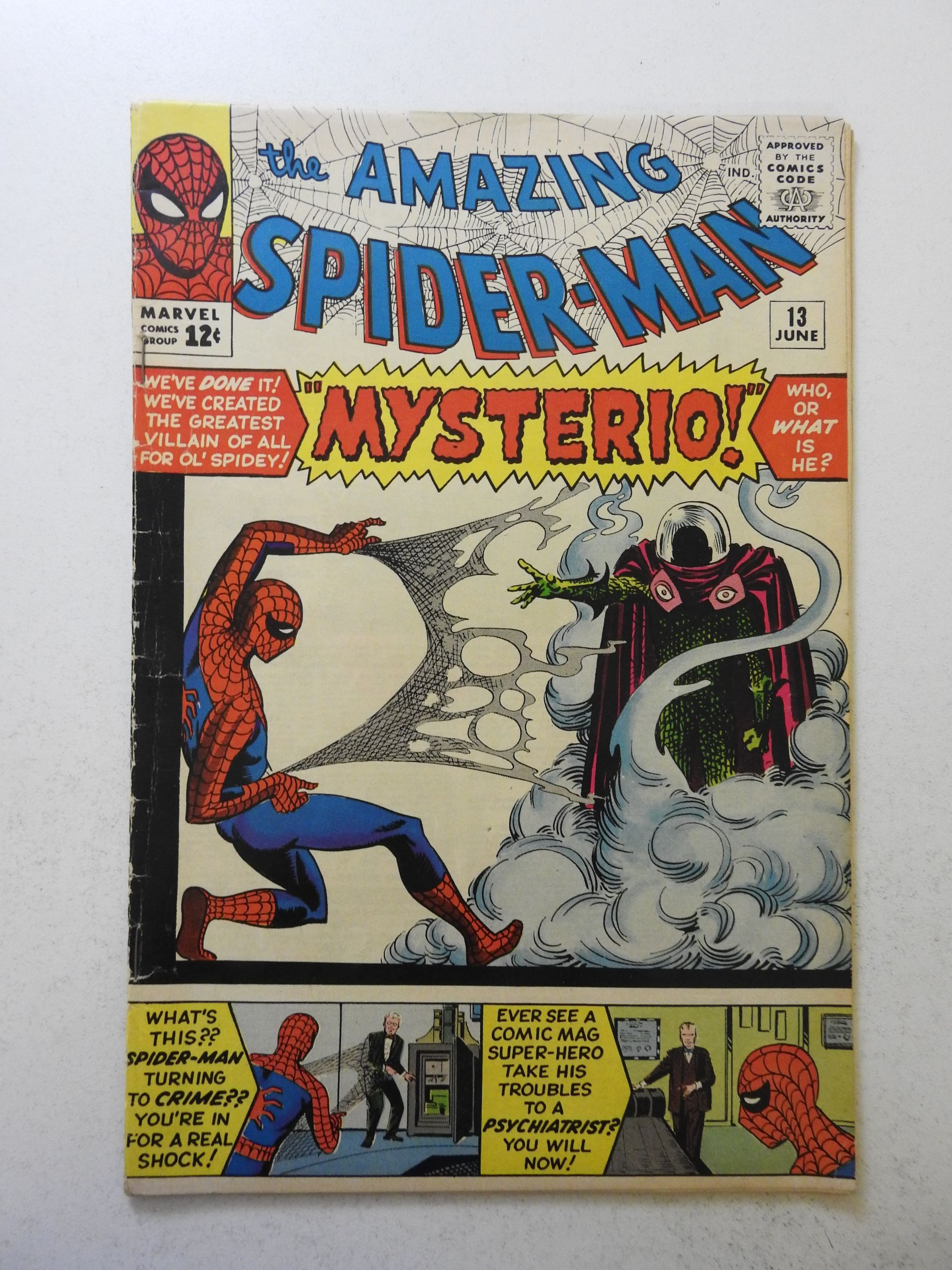 The Amazing Spider-Man #13 (1964) VG Condition 1st Appearance of ...