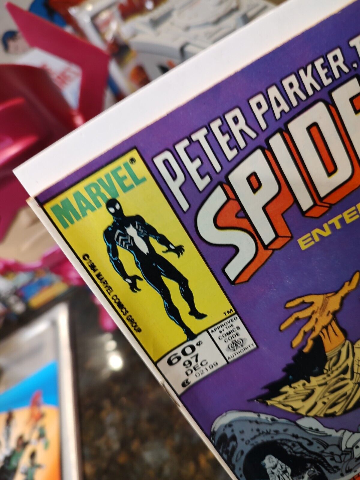 The Spectacular Spider-Man #97 (1984) - KEY Issue - 1st APP MAN WHO ...