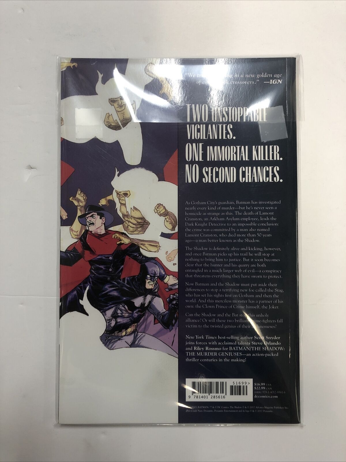 Batman The Shadow: The Murder Geniuses (2018) DC TPB SC Scott Snyder ...