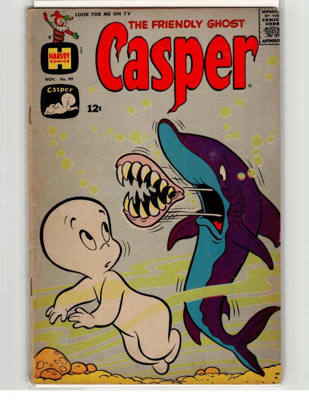 The Friendly Ghost Casper #99 (1966) Casper | Comic Books - Silver Age ...