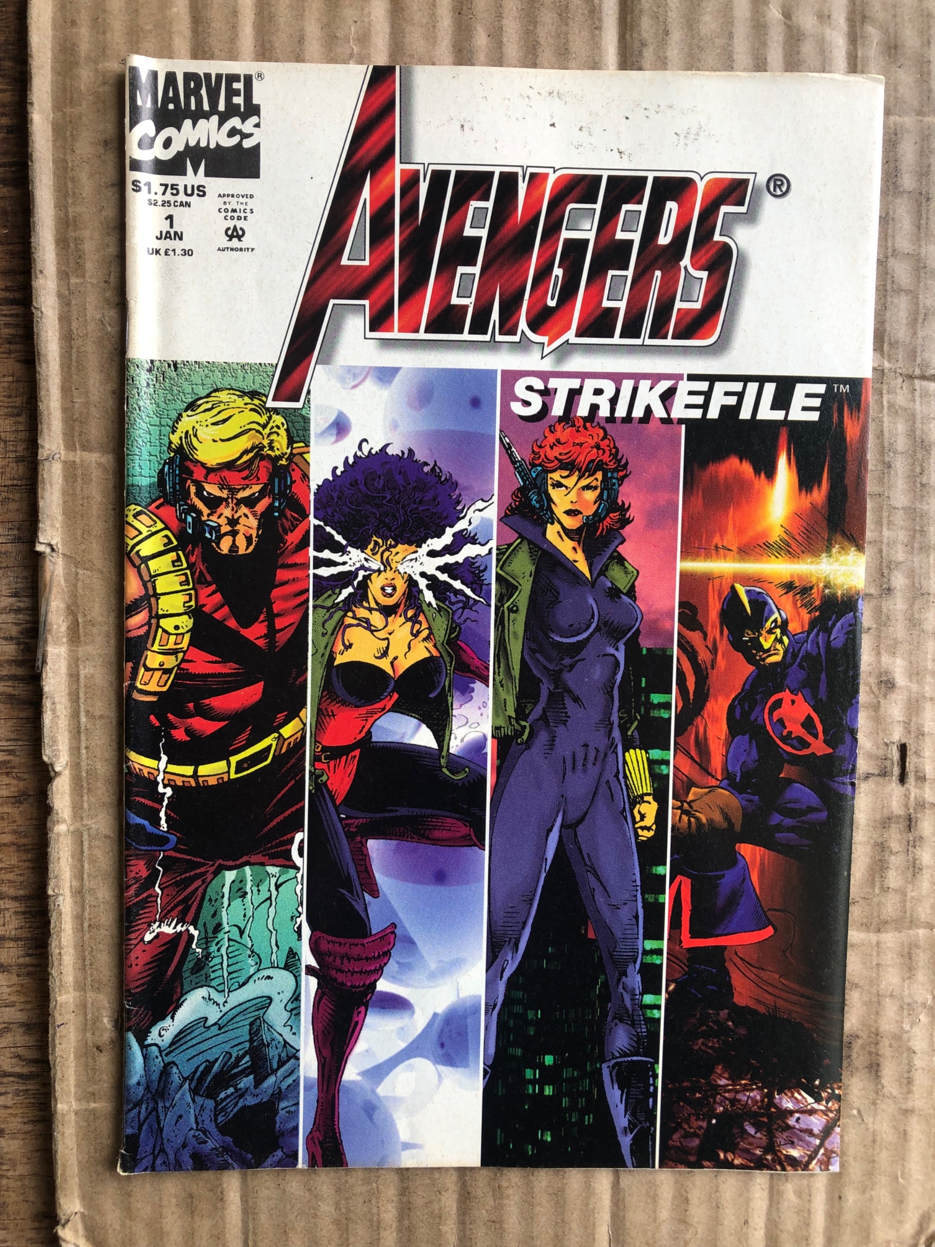 Avengers Strikefile (1994) | Comic Books - Modern Age, Marvel / HipComic