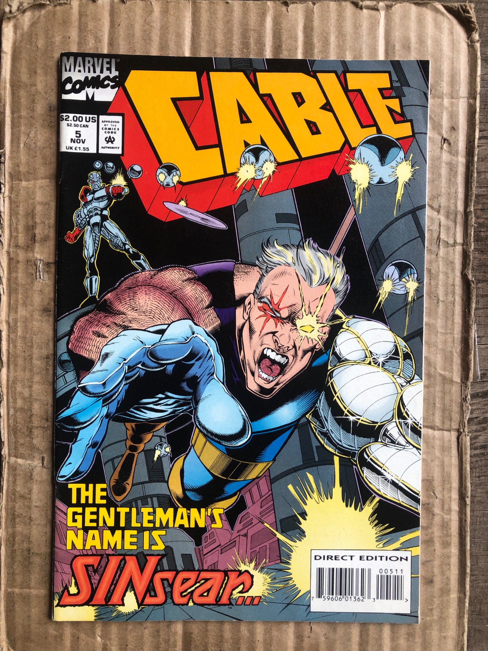 Cable #5 (1993) | Comic Books - Modern Age, Marvel, Cable, Superhero ...