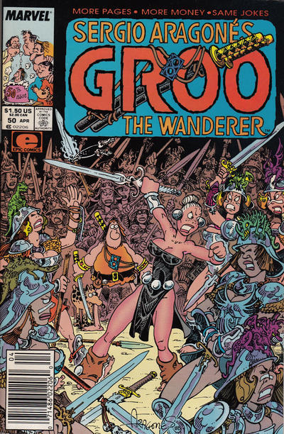 Groo the Wanderer #50 (Newsstand) VG ; Epic | low grade comic Sergio ...