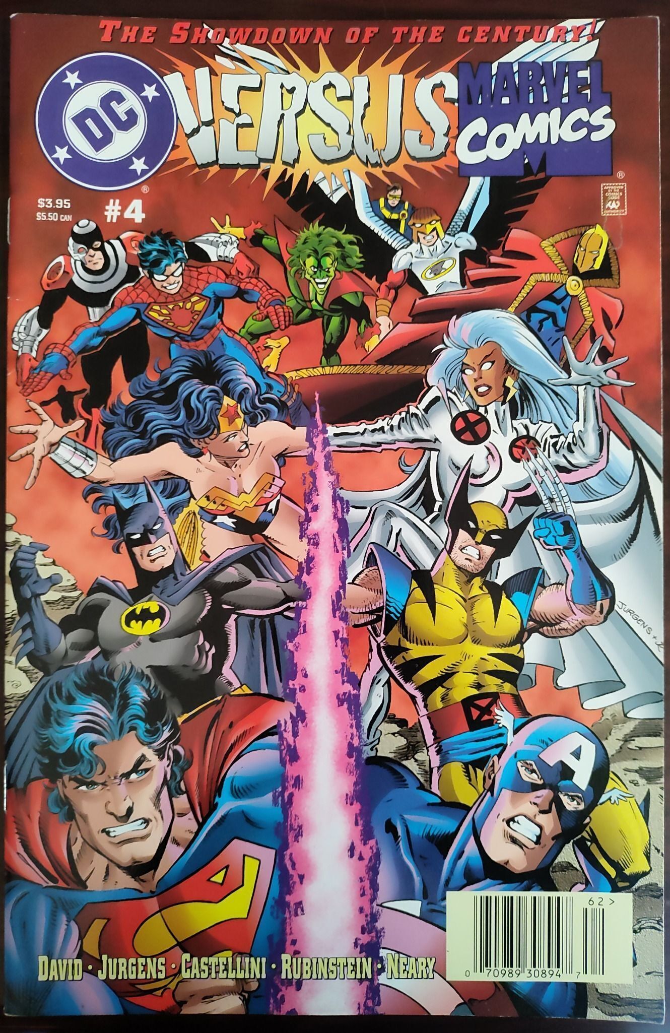 DC Versus Marvel/Marvel Versus DC #4 (1996) | Comic Books - Modern Age ...