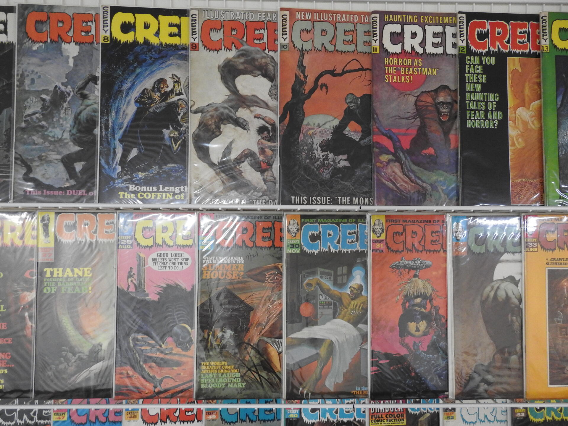Creepy #1-146 and '68-'72 Annuals Complete Set! Beautiful Fine/VF A ...