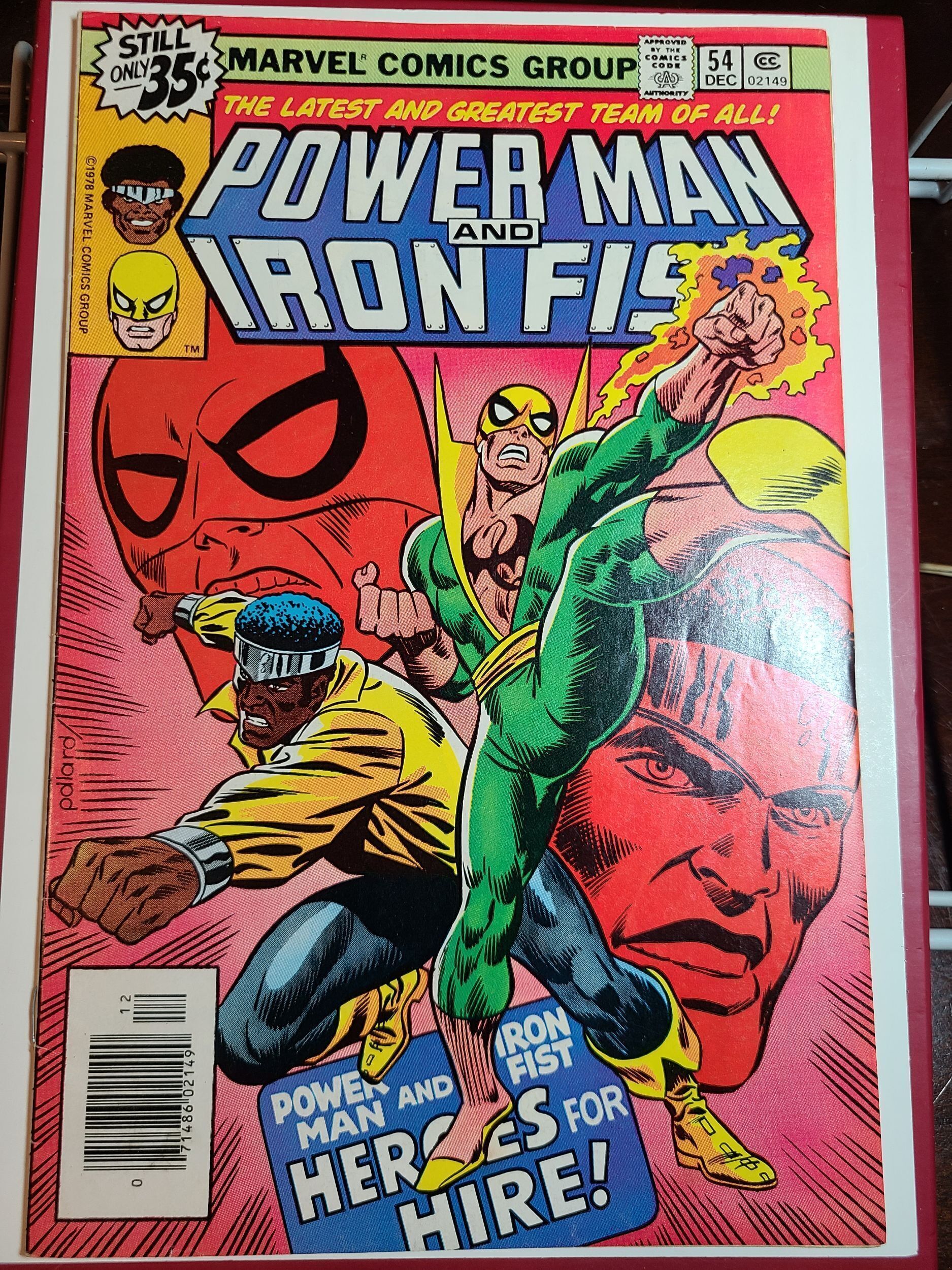 Power Man and Iron Fist #54 (1978) 1st Team Appearance of Heroes, for ...