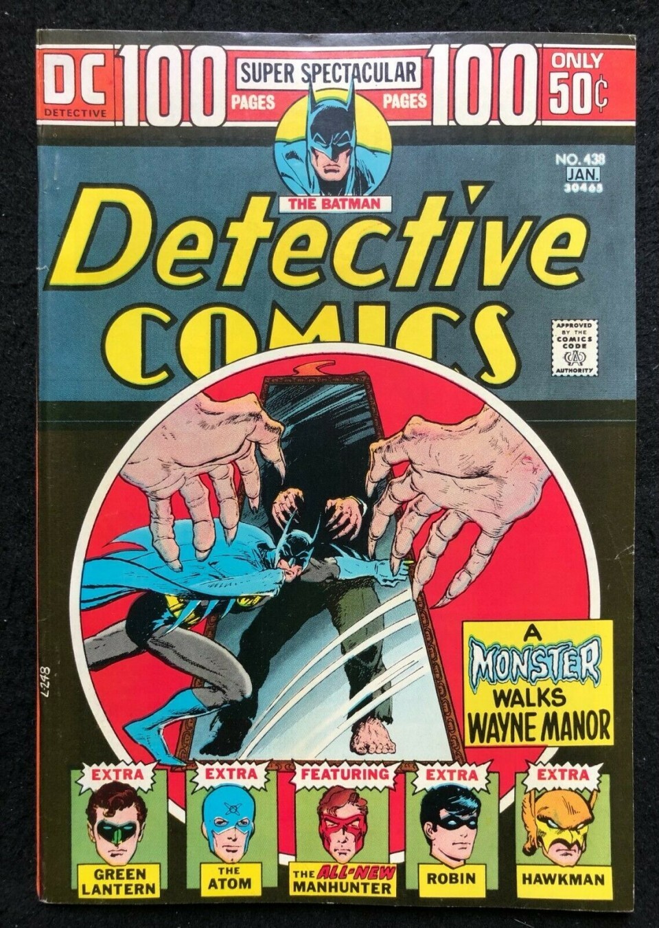 DC 100 Page Super Spectacular (1974) #25 Detective Comics #438 VF ...