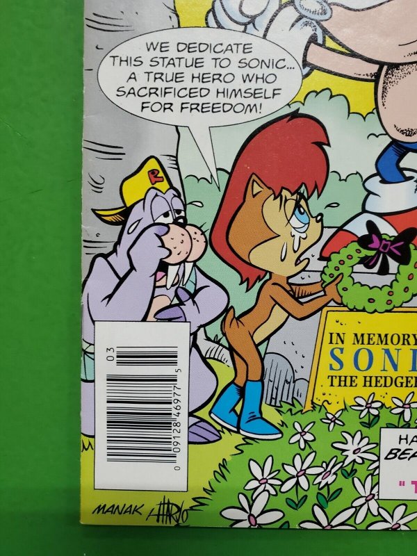 Sonic the Hedgehog #20 Princess Sally March 1995 Archie Comics FN ...