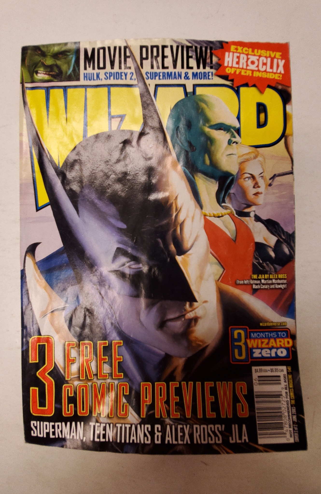 Wizard: The Comics Magazine #141 (2004) Wizard Comic Book J729 | Comic ...