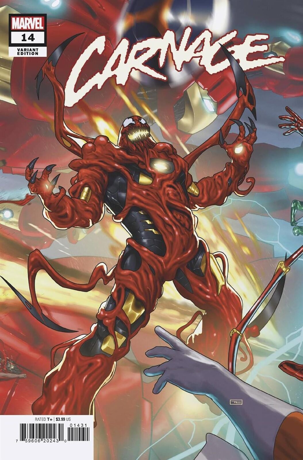 Carnage #14 Taurin Clarke Connecting Var Marvel Prh Comic Book 2023 ...