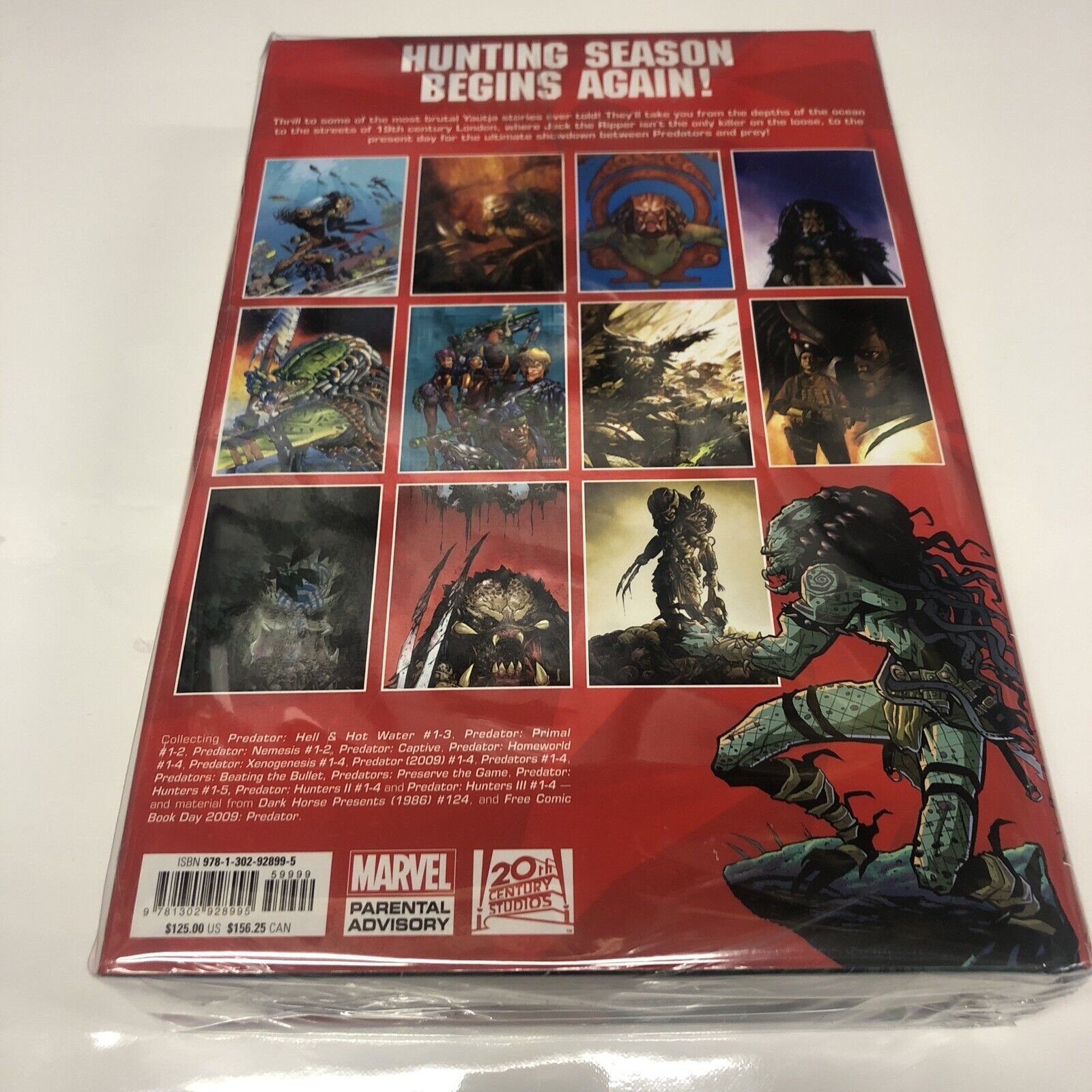 Predator The Original Years (2022) Omnibus Vol#2 • Marvel Universe ...