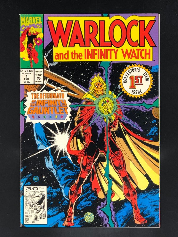 Warlock and the Infinity Watch #1 (1992) Premiere Issue of the Infinity ...
