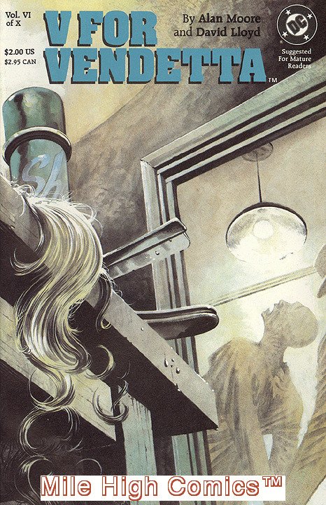 V For Vendetta Book Cover