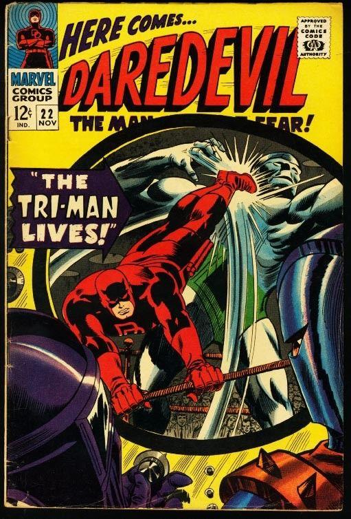 DAREDEVIL #22-MARVEL-GENE COLAN ART VG / HipComic