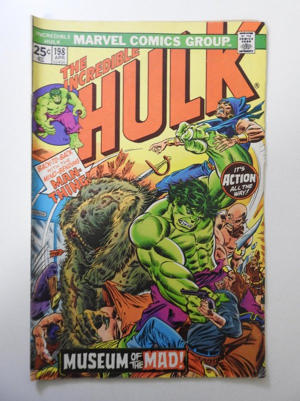 The Incredible Hulk #198 (1976) VG+ Condition MVS intact! | Comic Books ...