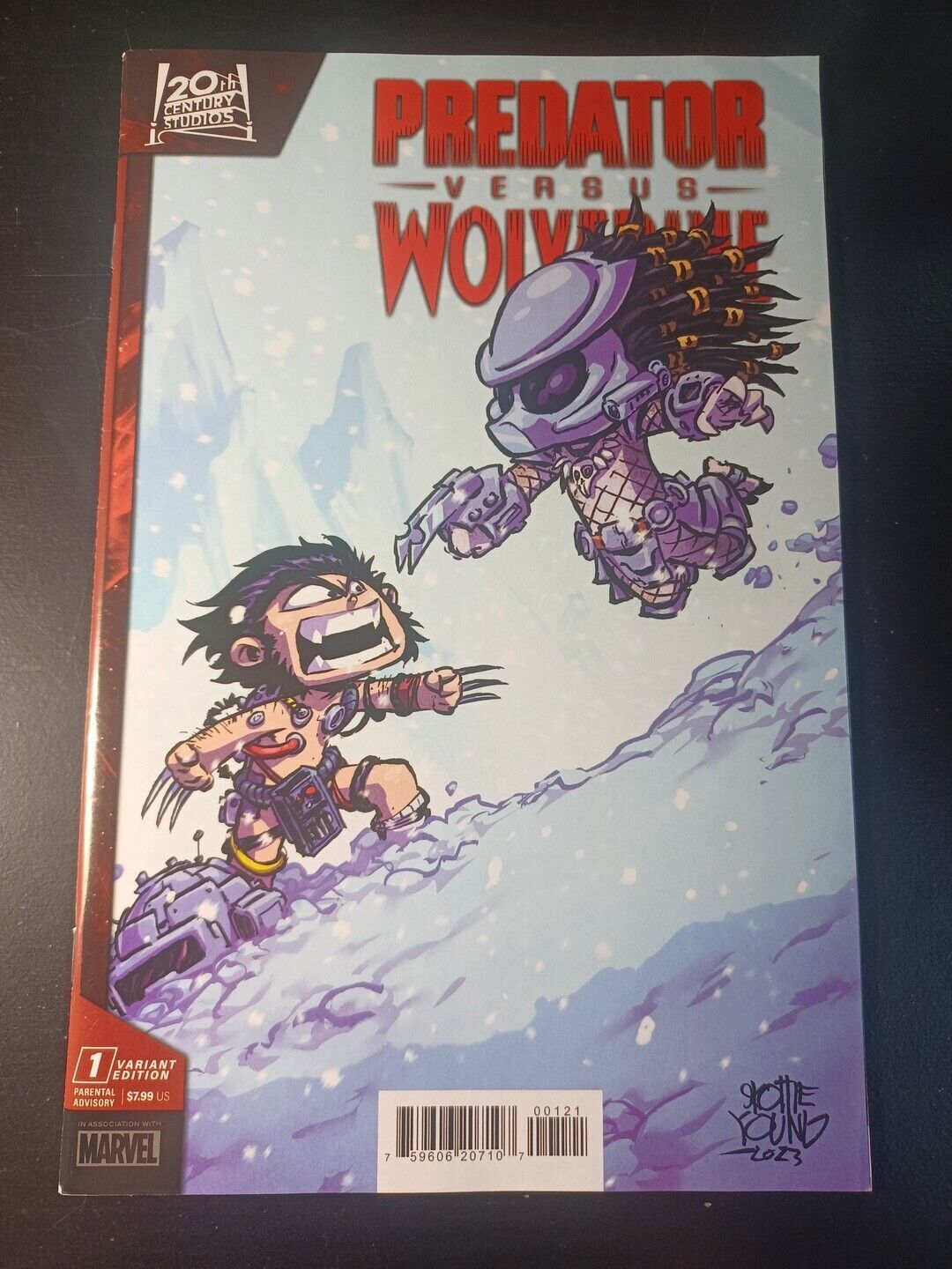 Predator Versus Wolverine #1 NM- Skottie Young Marvel Comics c213 ...