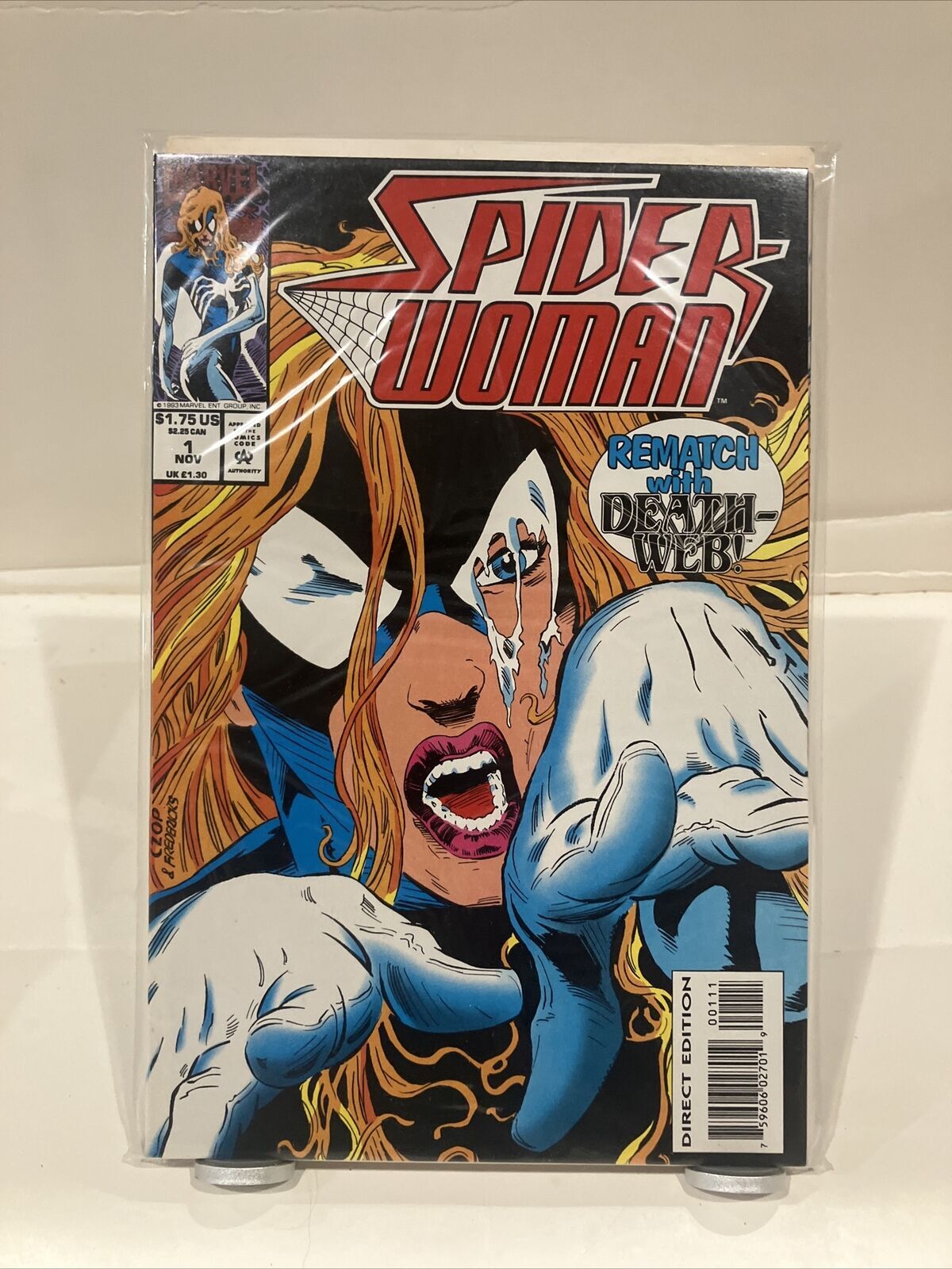Spider-Woman #1 (1993)- 1st Julia Carpenter Solo Series- Madame WEB ...