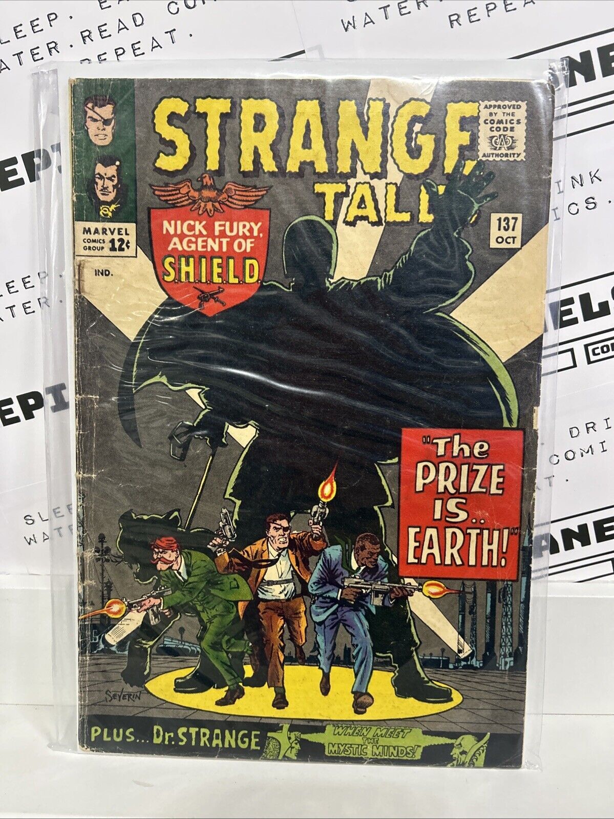 Strange Tales #137 Nick Fury Agent of Shield plus Doctor Strange ...
