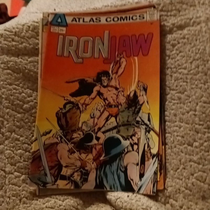 Iron Jaw #1-4 + Barbarians 1 Complete Set (1975 Atlas/Seaboard) Lot 1 2 ...
