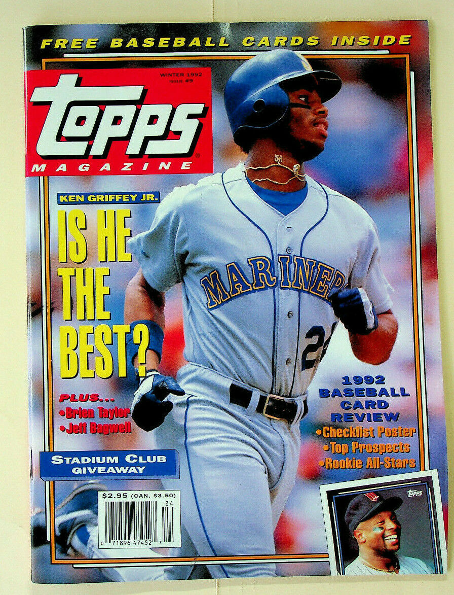 Topps Magazine #9 (Winter 1992) - Bonus Cards Intact | Comic Books ...