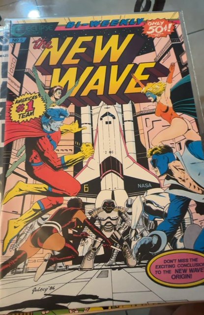 The New Wave #5 (1986) Dot | Comic Books - Copper Age, Eclipse ...