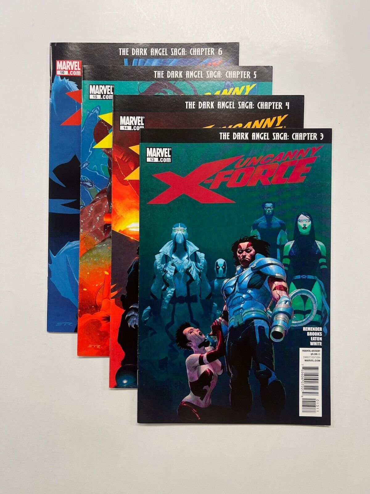 4 Uncanny X-Force Marvel Comic Books # 13 14 15 16 Avengers Defenders ...