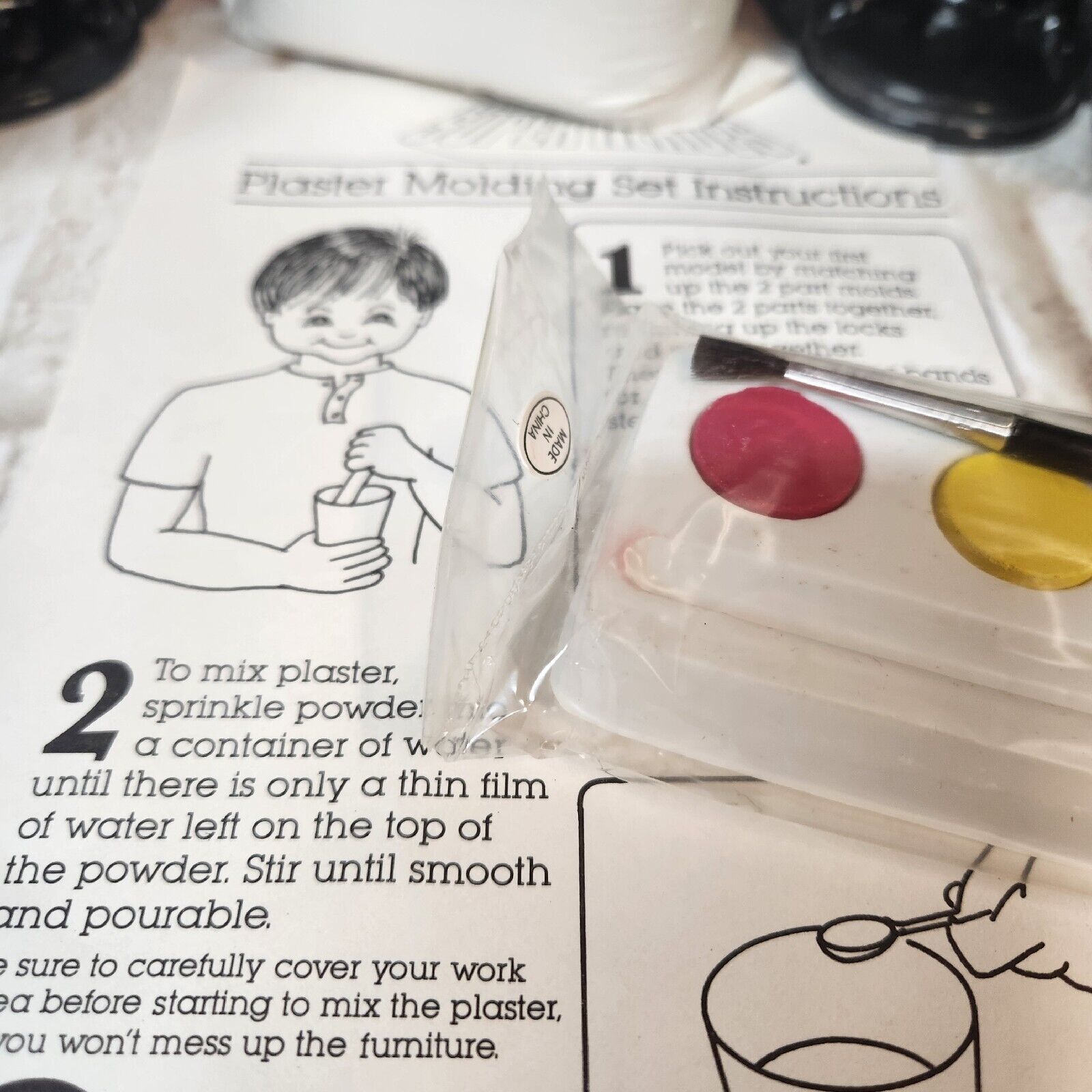 Vtg Batman Superman 1989 DC Comics Super Heroes Make Your Plaster ...