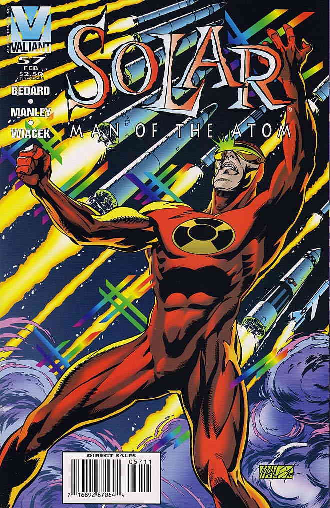 Solar, Man of the Atom #57 VF ; Valiant | Comic Books - Modern Age ...