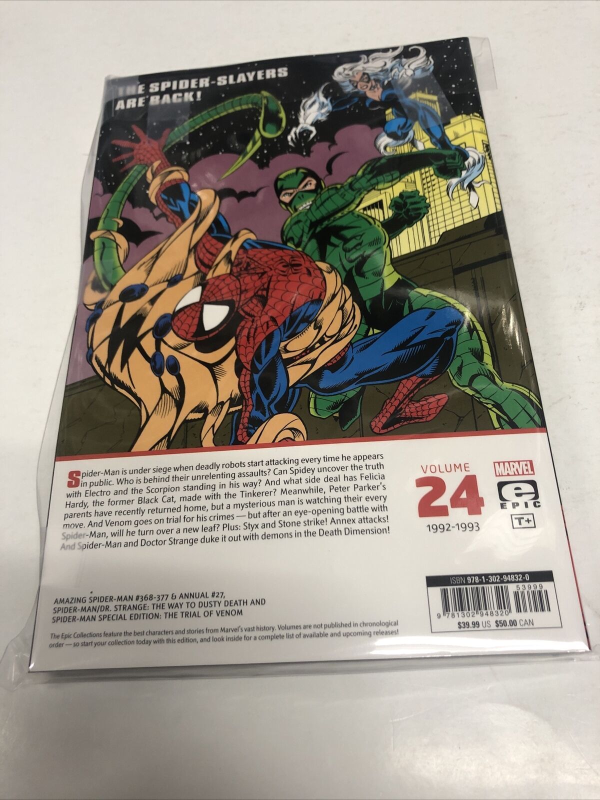 The Amazing Spider-Man Invasion Of The Spider-Slayers (2023) Marvel SC ...