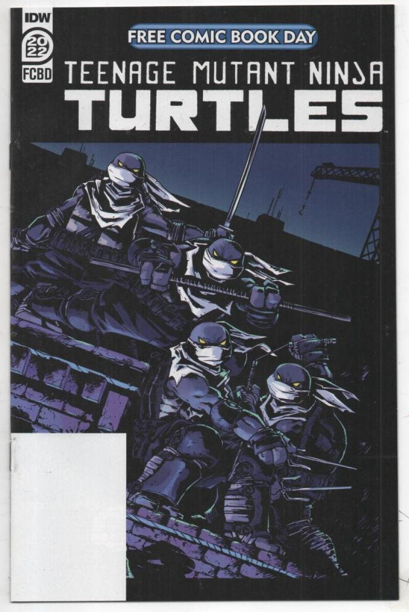 Teenage Mutant Ninja Turtles #1, NM, Fcbd, Tmnt, 2022, Promo, IDW ...