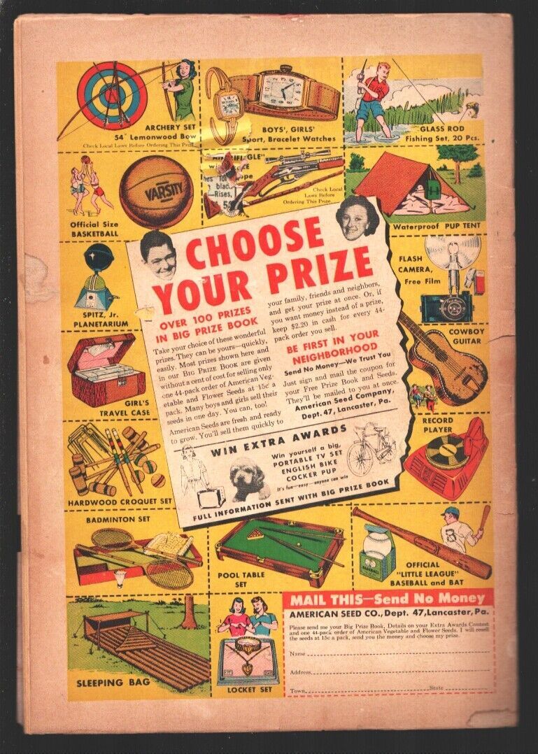 Real Screen Comics #107 1957-DC-Fox and Crow.-Violent & wacky humor ...