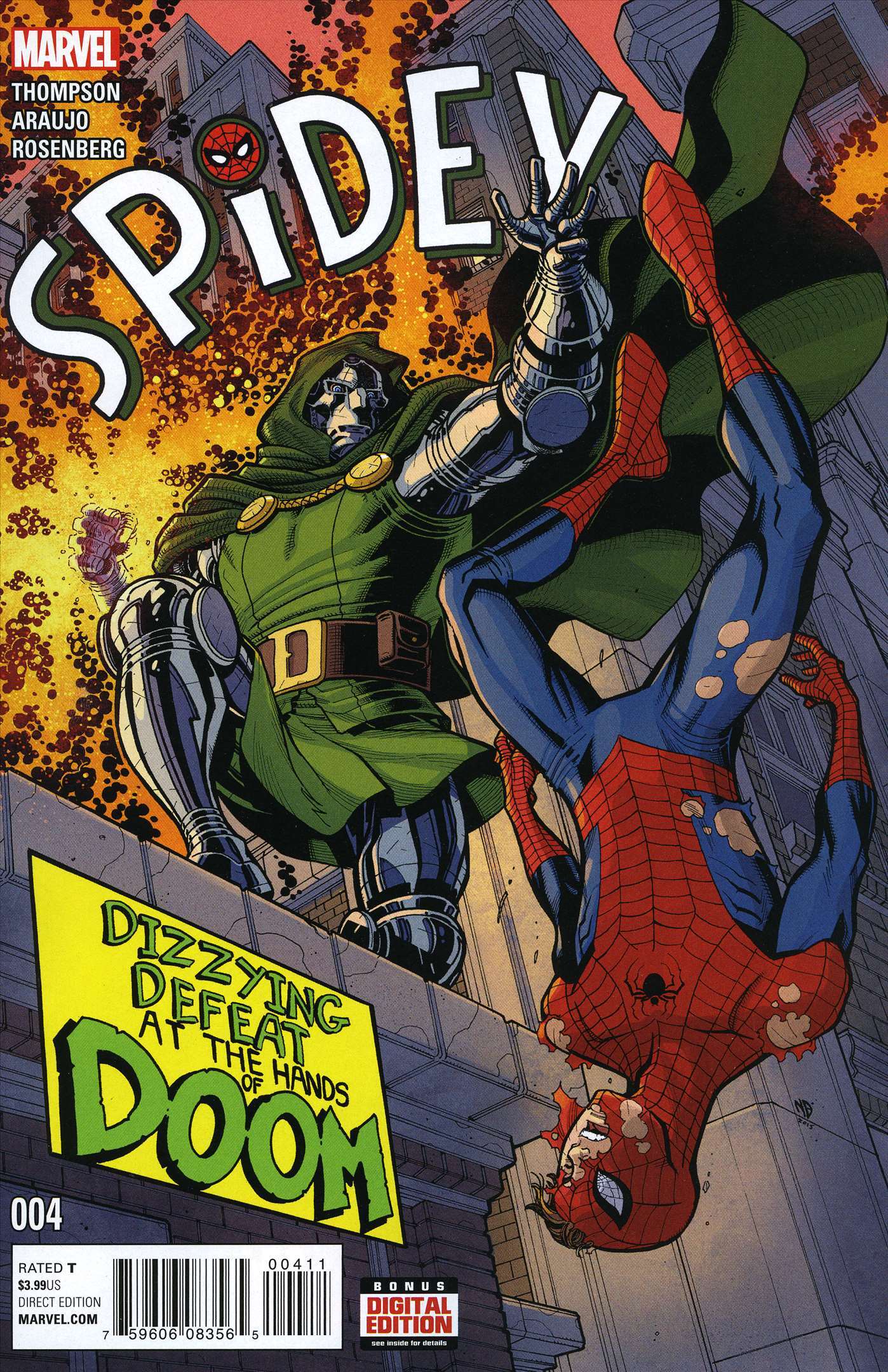 Spidey (Marvel) #4 FN ; Marvel | Spider-Man Doctor Doom | Comic Books ...