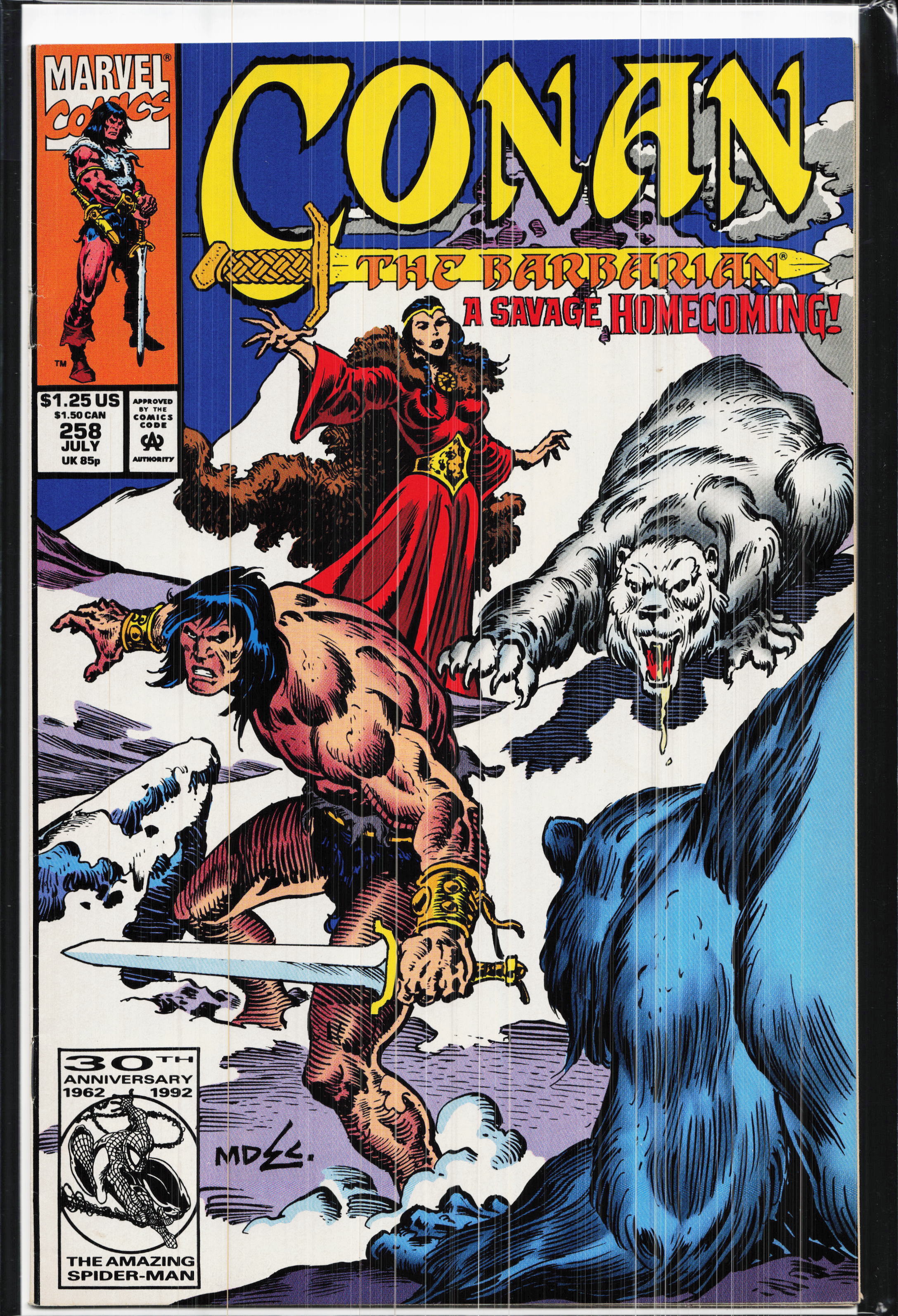 Conan the Barbarian #258 (1992) Conan | Comic Books - Modern Age ...