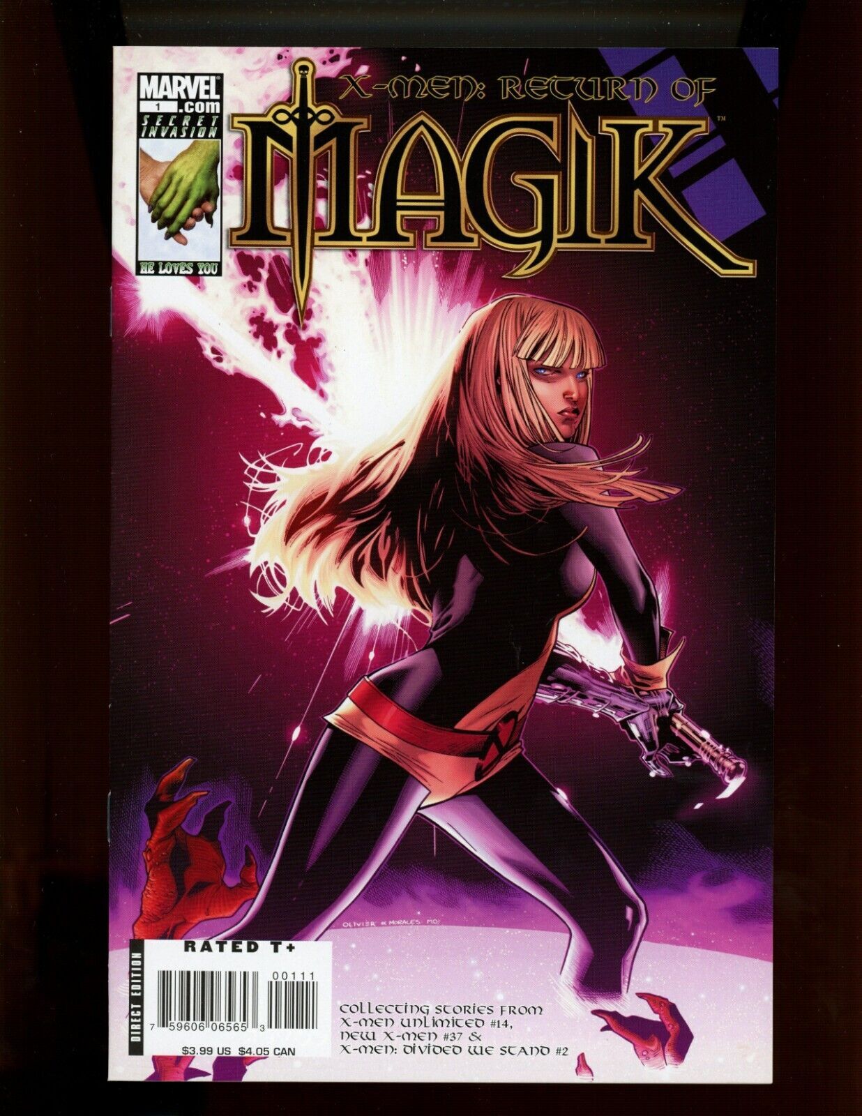 (2008) X-Men: Return of Magik #1 - FIRST ISSUE! "DYING INSIDE" (8.5/9.0 ...