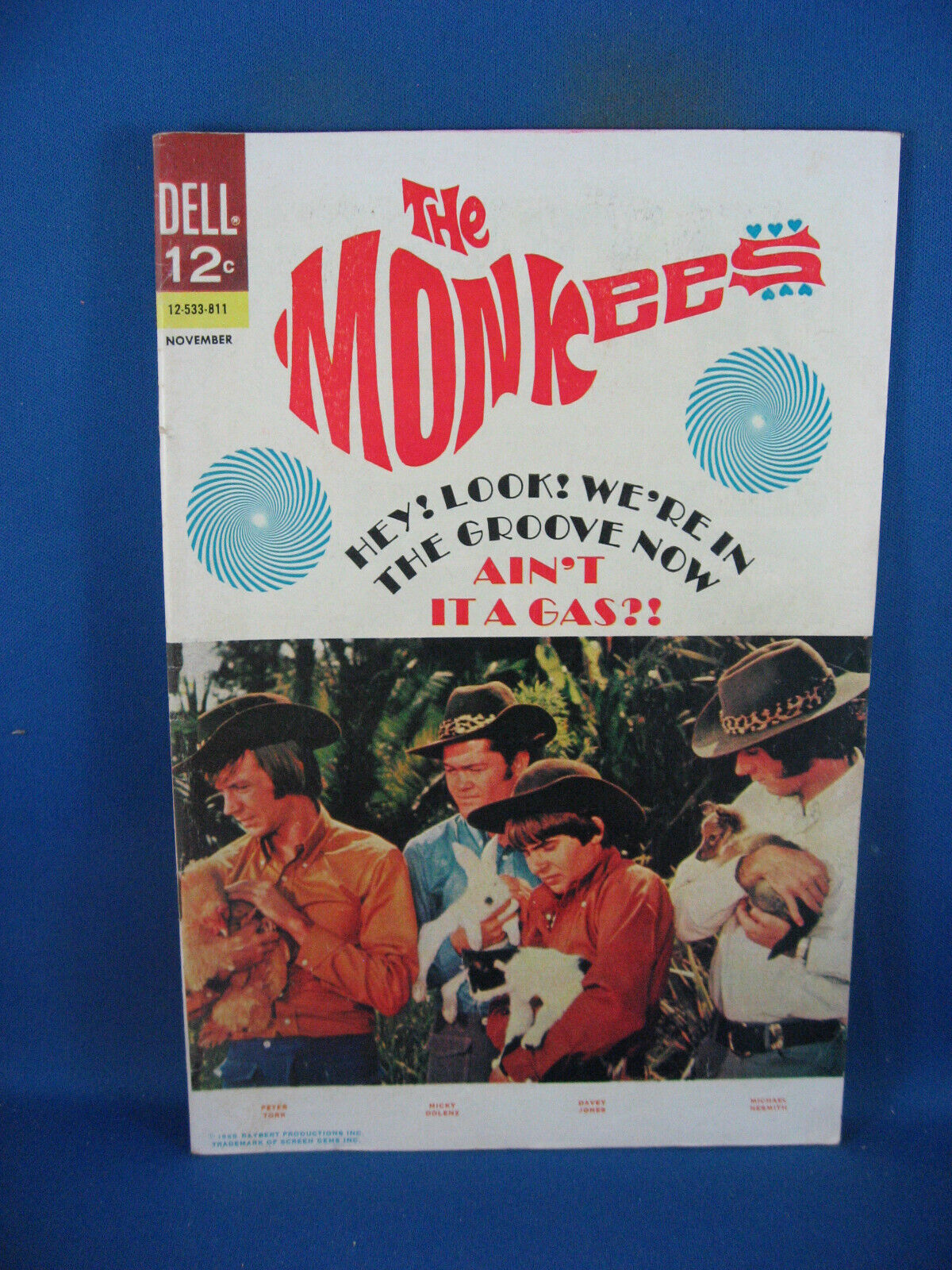 The Monkees 16 F Photo CVR Dell 1968 | Comic Books - Silver Age, Dell ...